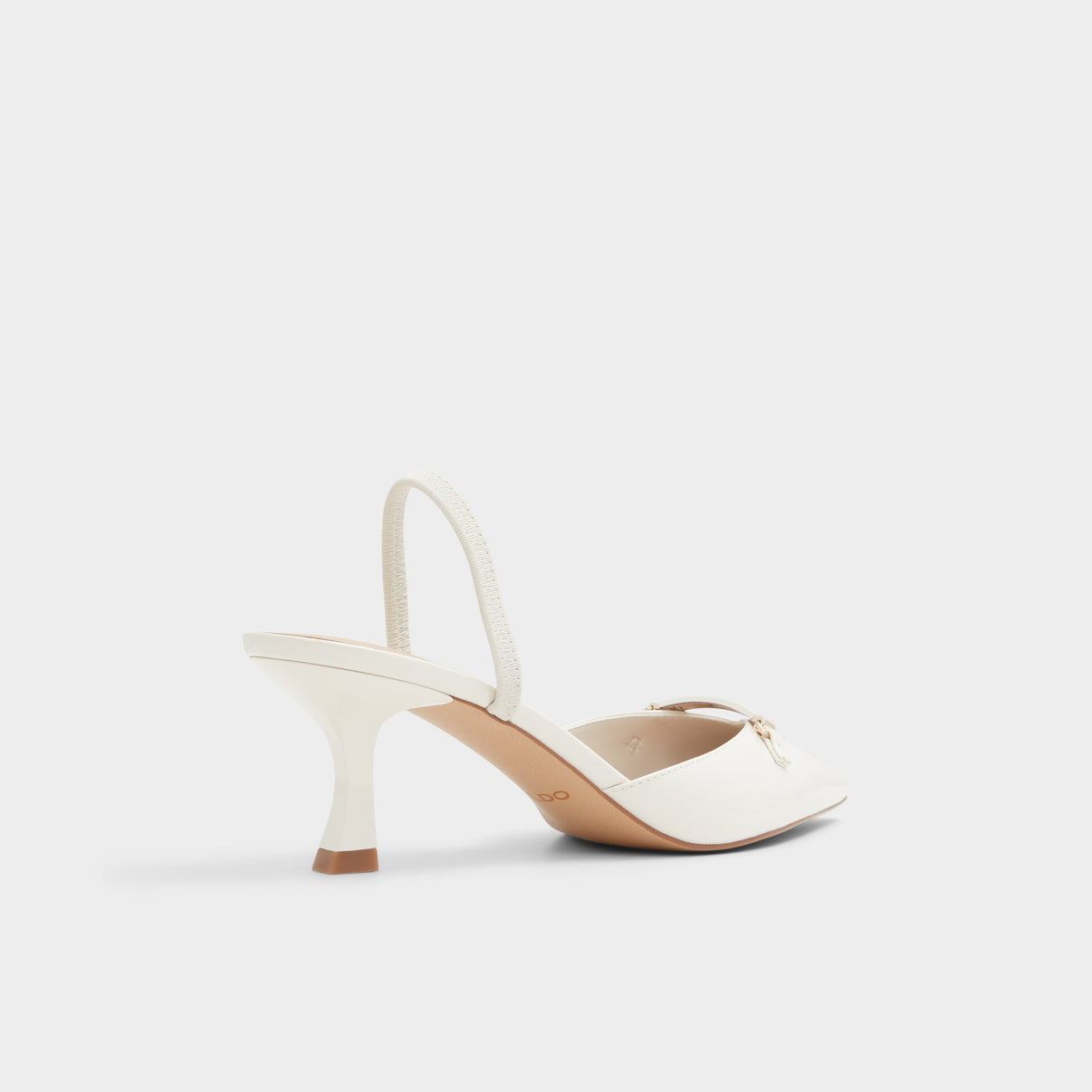 Nailah – Women White/bone Sling back high heel - ALDO