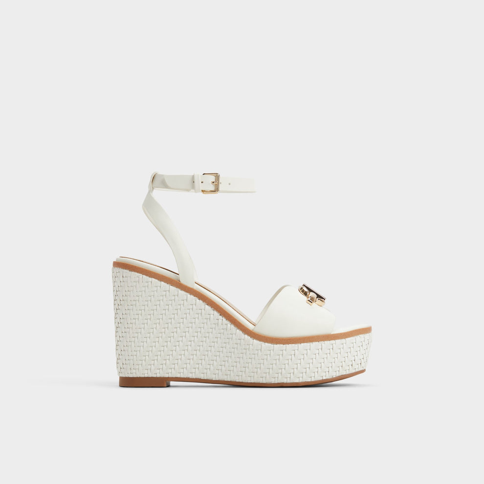Ybylin – Women White Wedge sandal - ALDO