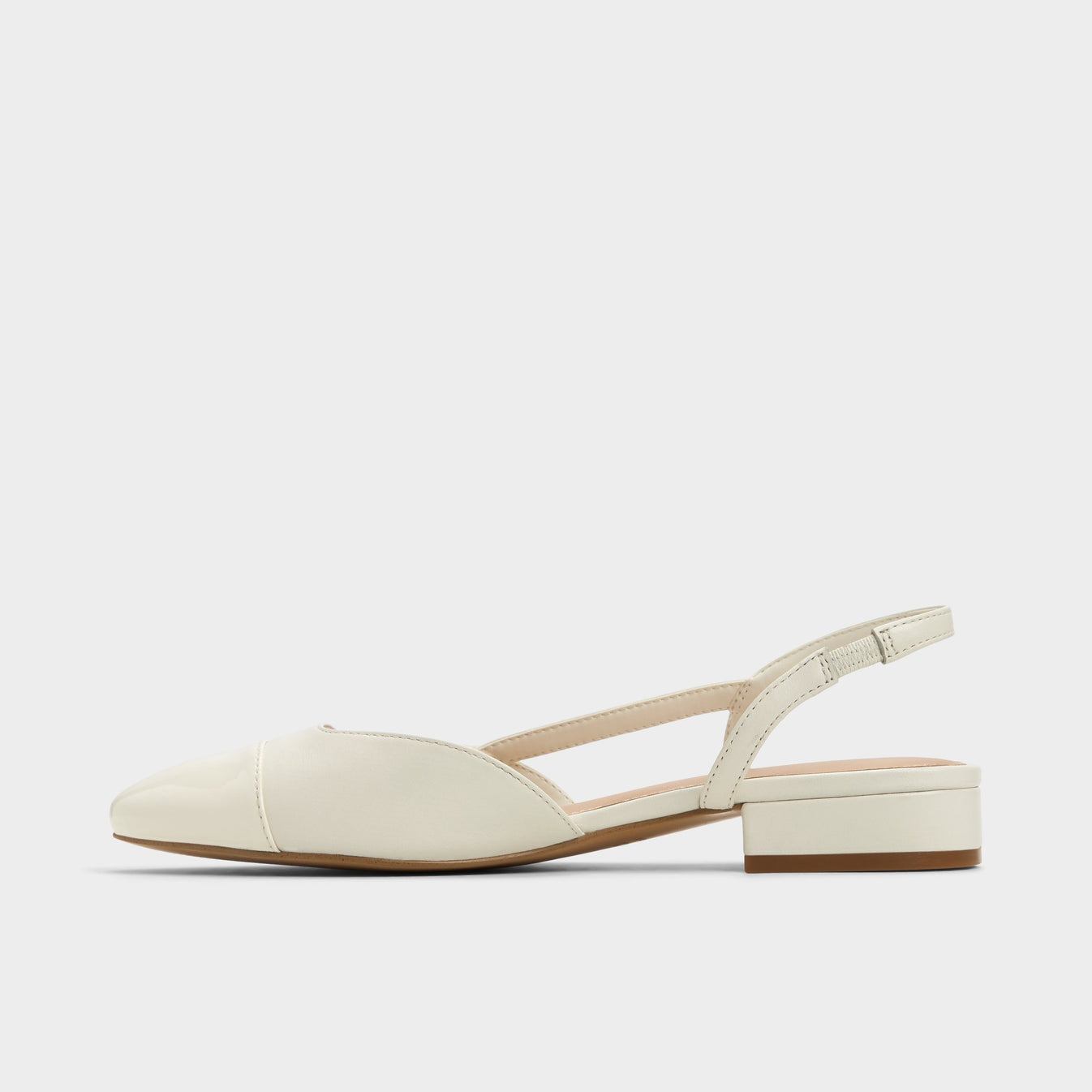 Clementinne – Women Open white Slingback ballerina - ALDO