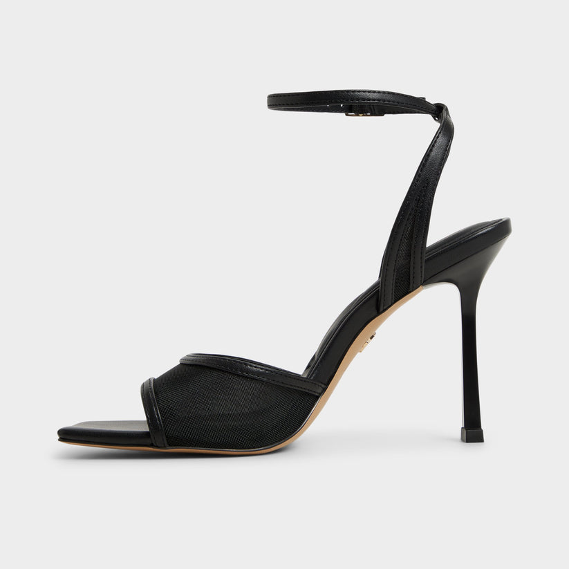 Sharra – Women Black Strappy heeled sandal - ALDO
