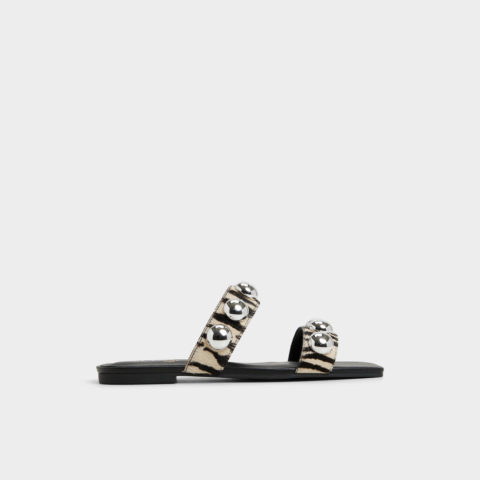 Katalena – Women White/black Slide sandal - ALDO