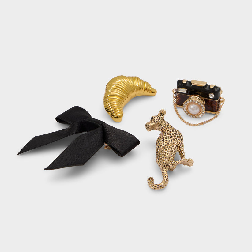 Chicpins in Black Gold Multi – ALDO
