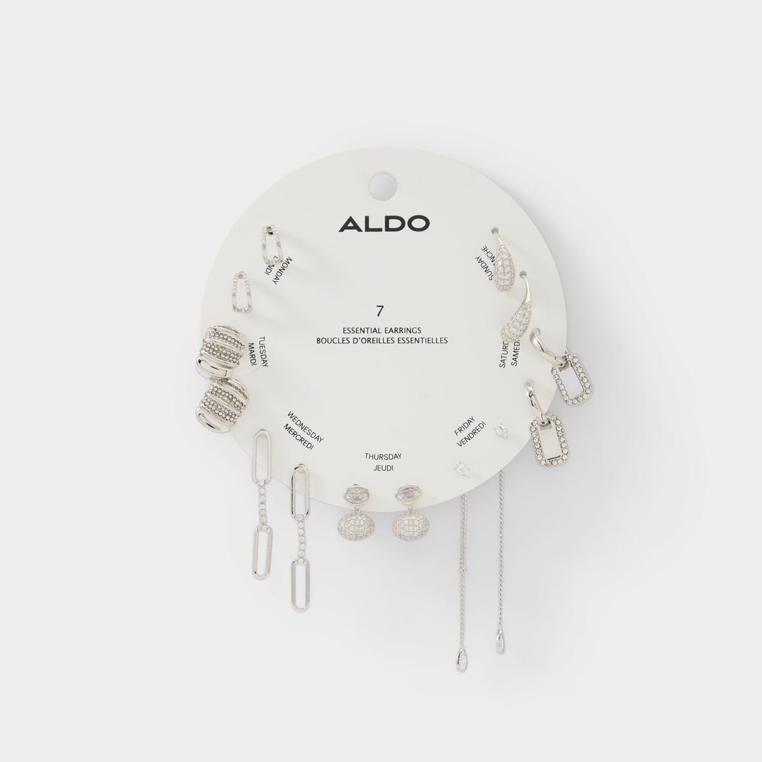 Partyessentials – Women Silver/clear multi Earring set - ALDO