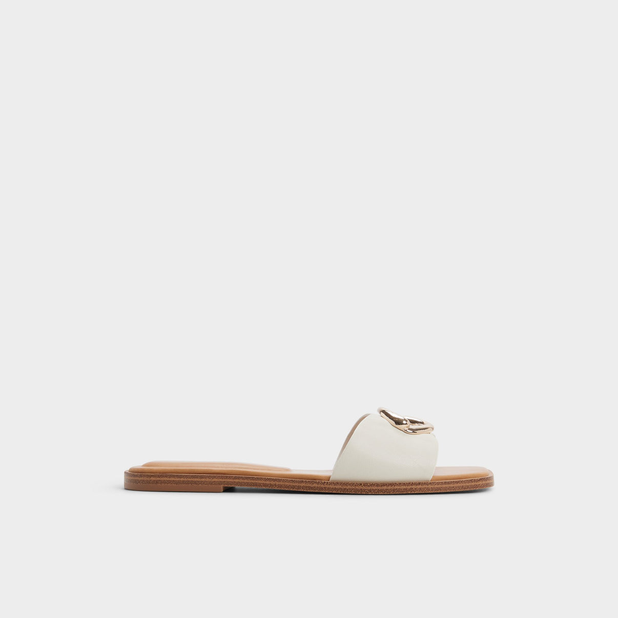 Biggin – Women White/bone Slide sandal - ALDO