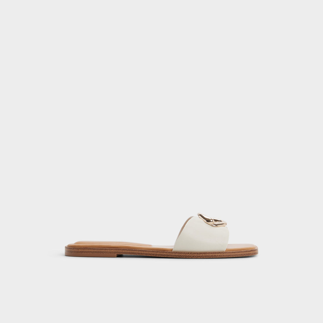 Biggin – Women White/bone Slide sandal - ALDO