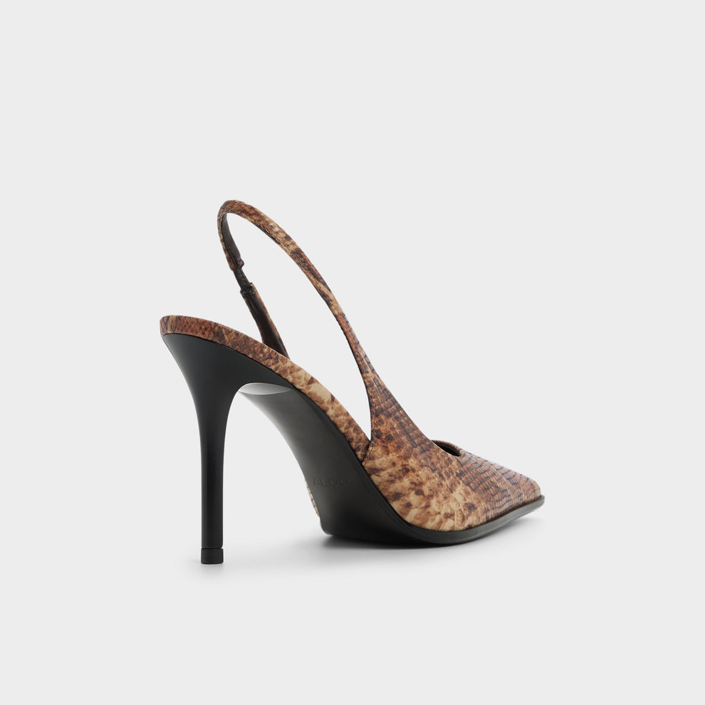 Re-samantha – Women Brown multi Slingback high heel - ALDO