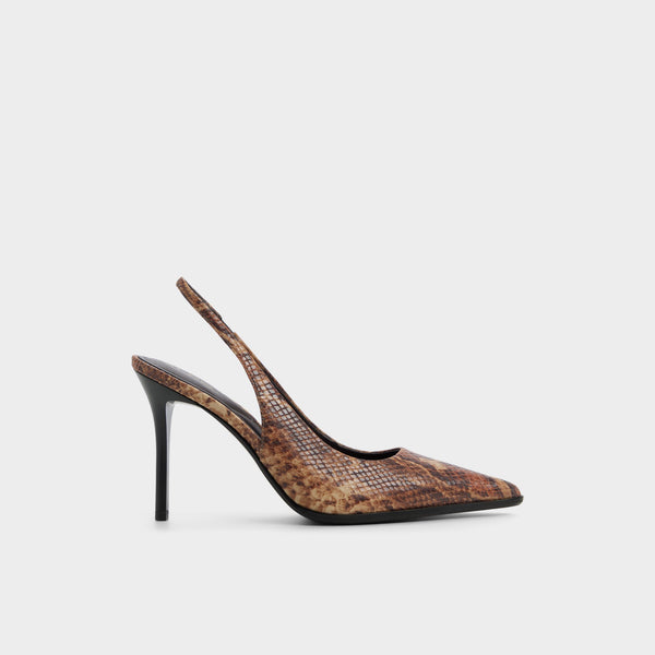 Re-samantha – Women Brown multi Slingback high heel - ALDO