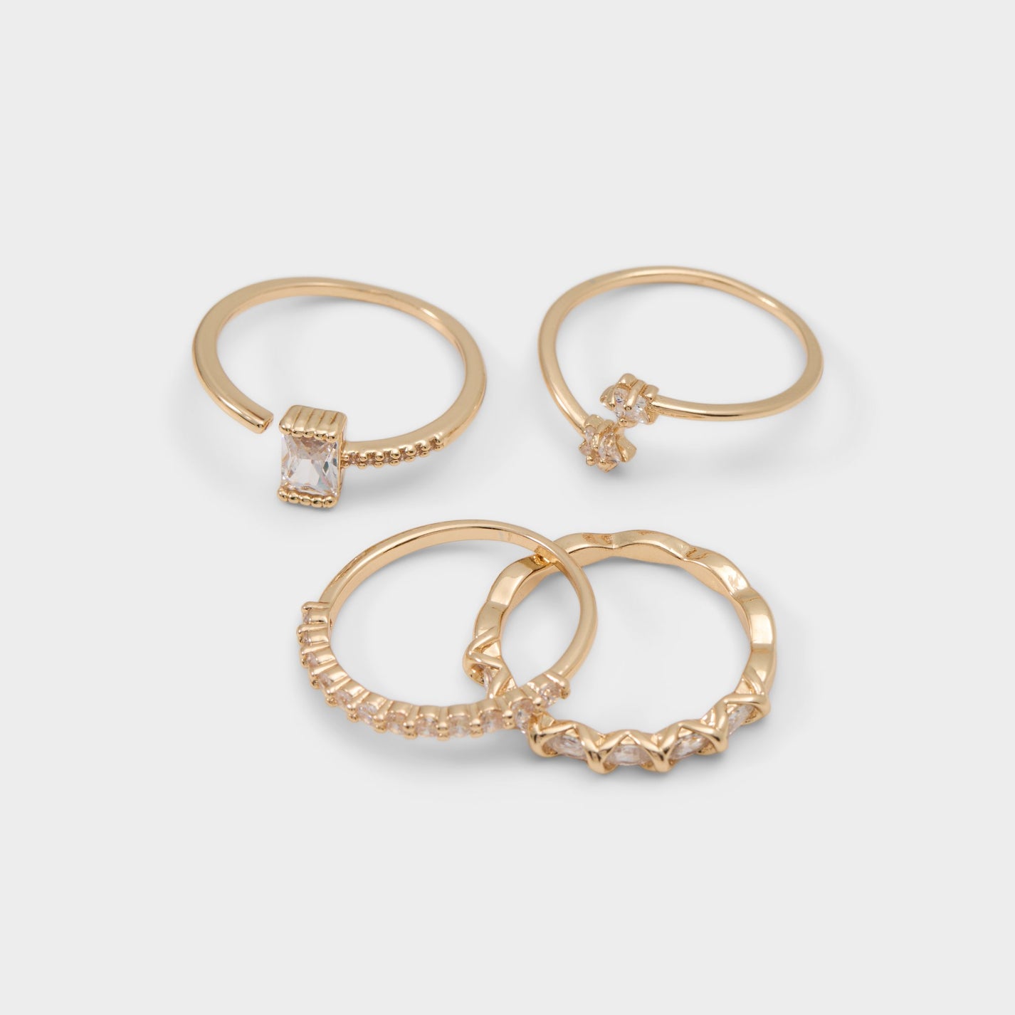 Sierria – Women Gold/clear multi Ring - ALDO