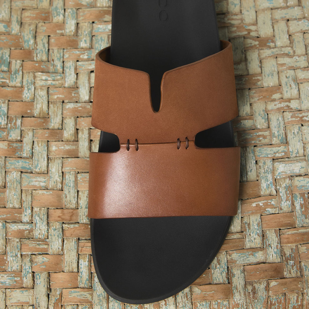 Marcelo – Men Cognac Slide sandal - ALDO