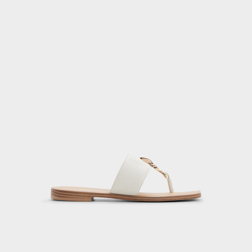 Madaline – Women White/bone T-strap sandal - ALDO