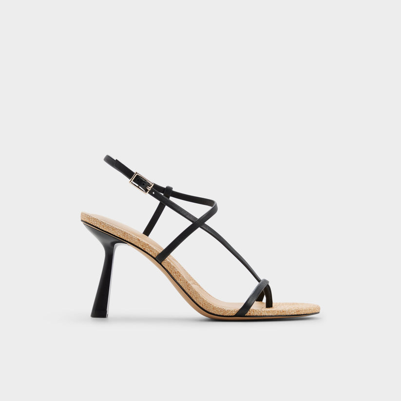 Nallia – Women Black combo Strappy thong sandal - ALDO