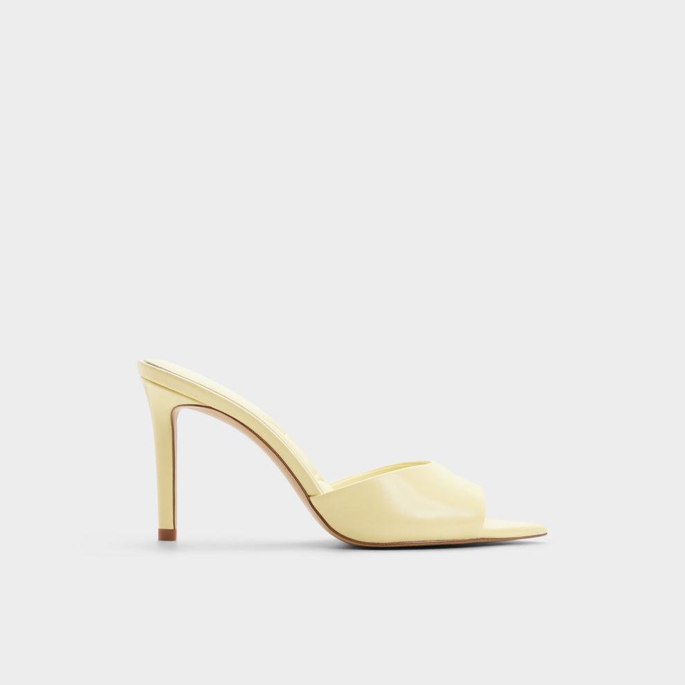 Anniebrilden – Women Light yellow Heeled mule - ALDO