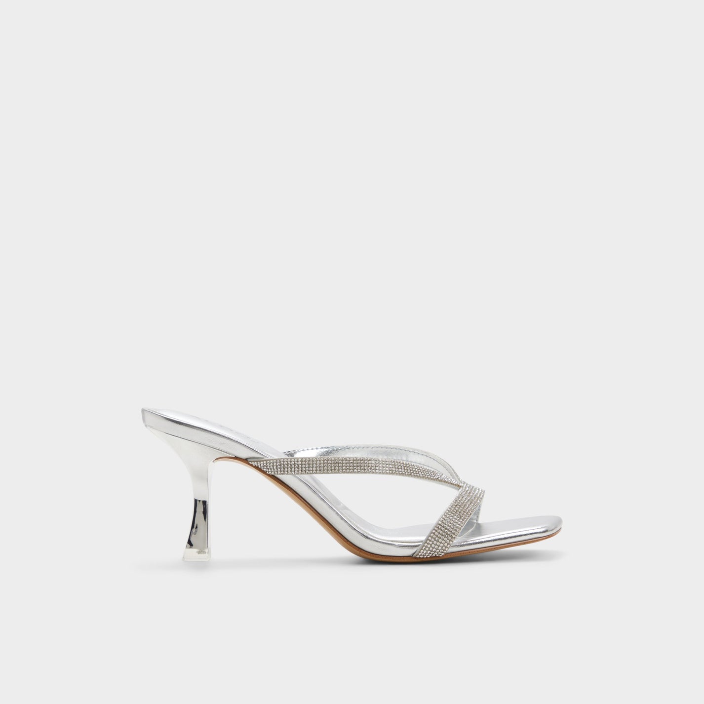 Enalen – Women Silver Heeled mule - ALDO